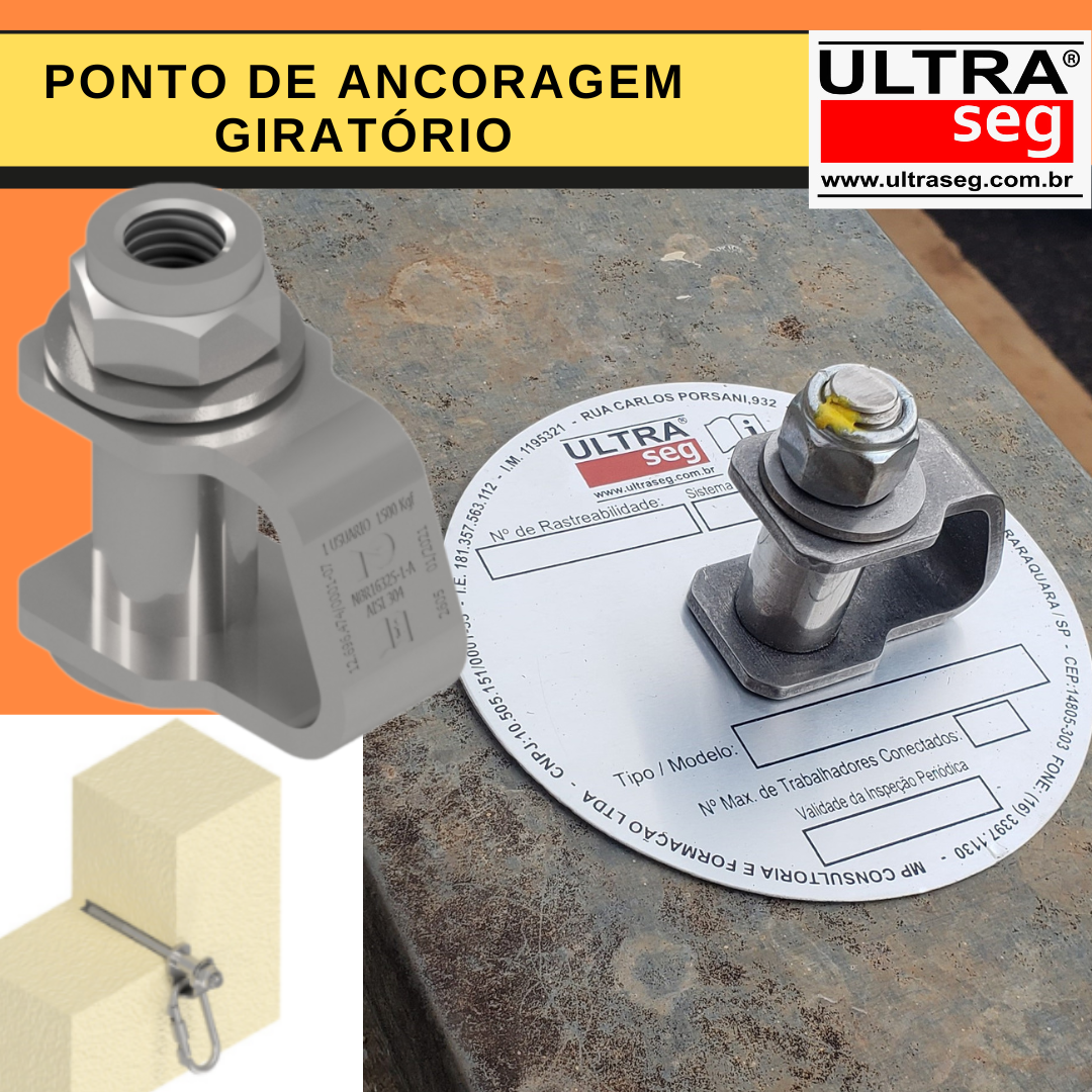 PONTOS DE ANCORAGEM - Ultraseg | Araraquara, SP
